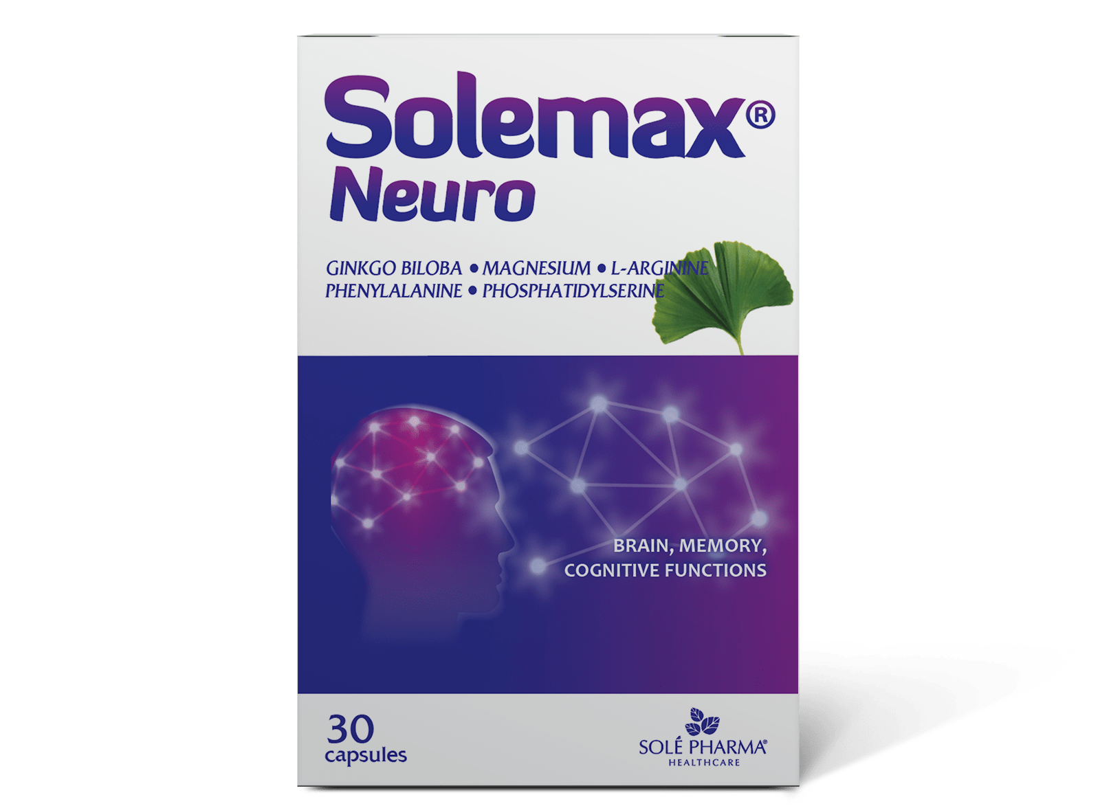 Solemax® Neuro for memory and cognitive functions.