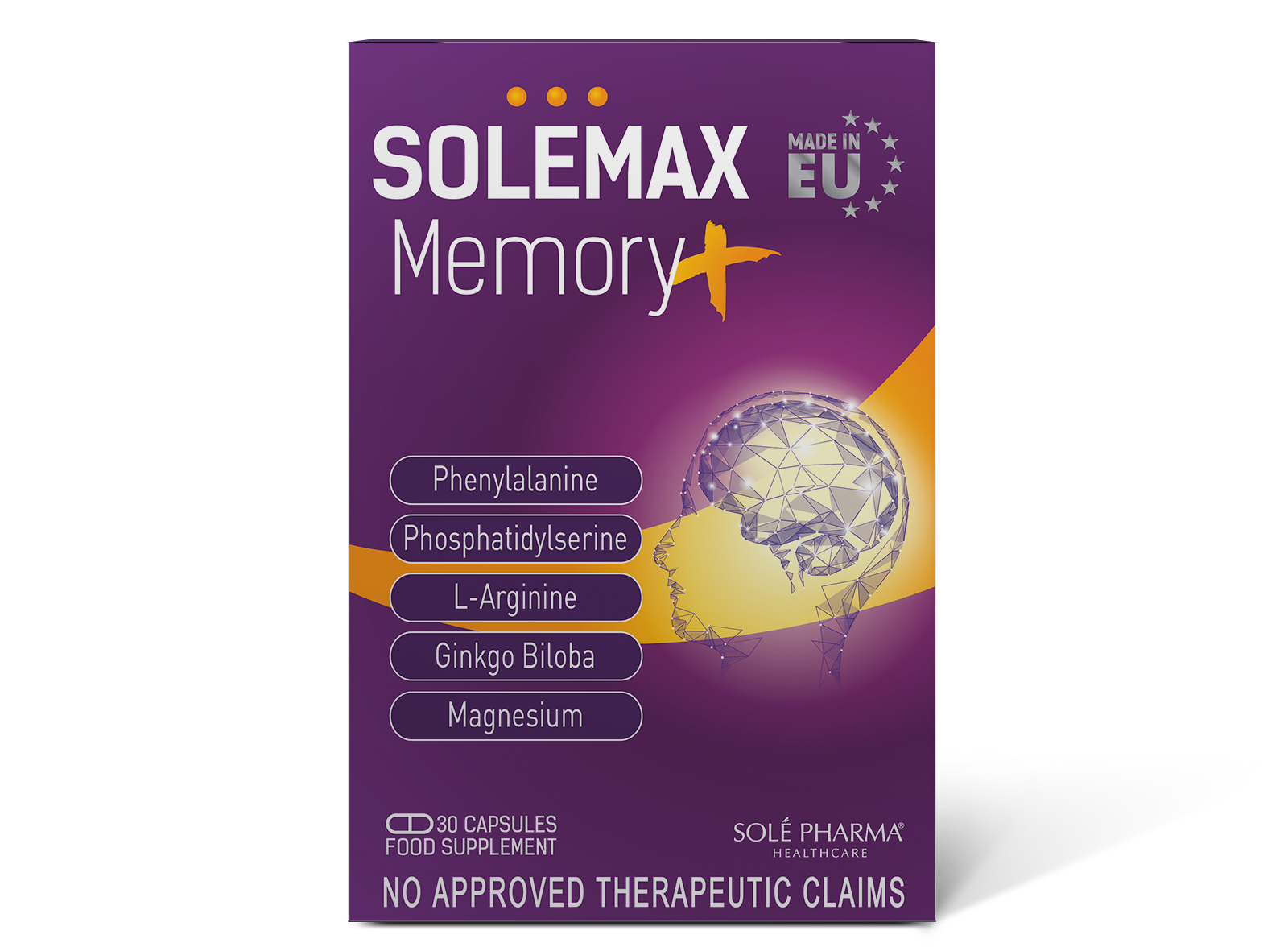 Solemax® Neuro for memory and cognitive functions.