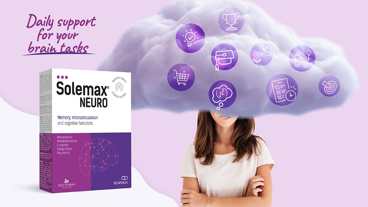 Solemax® Neuro for memory and cognitive functions.